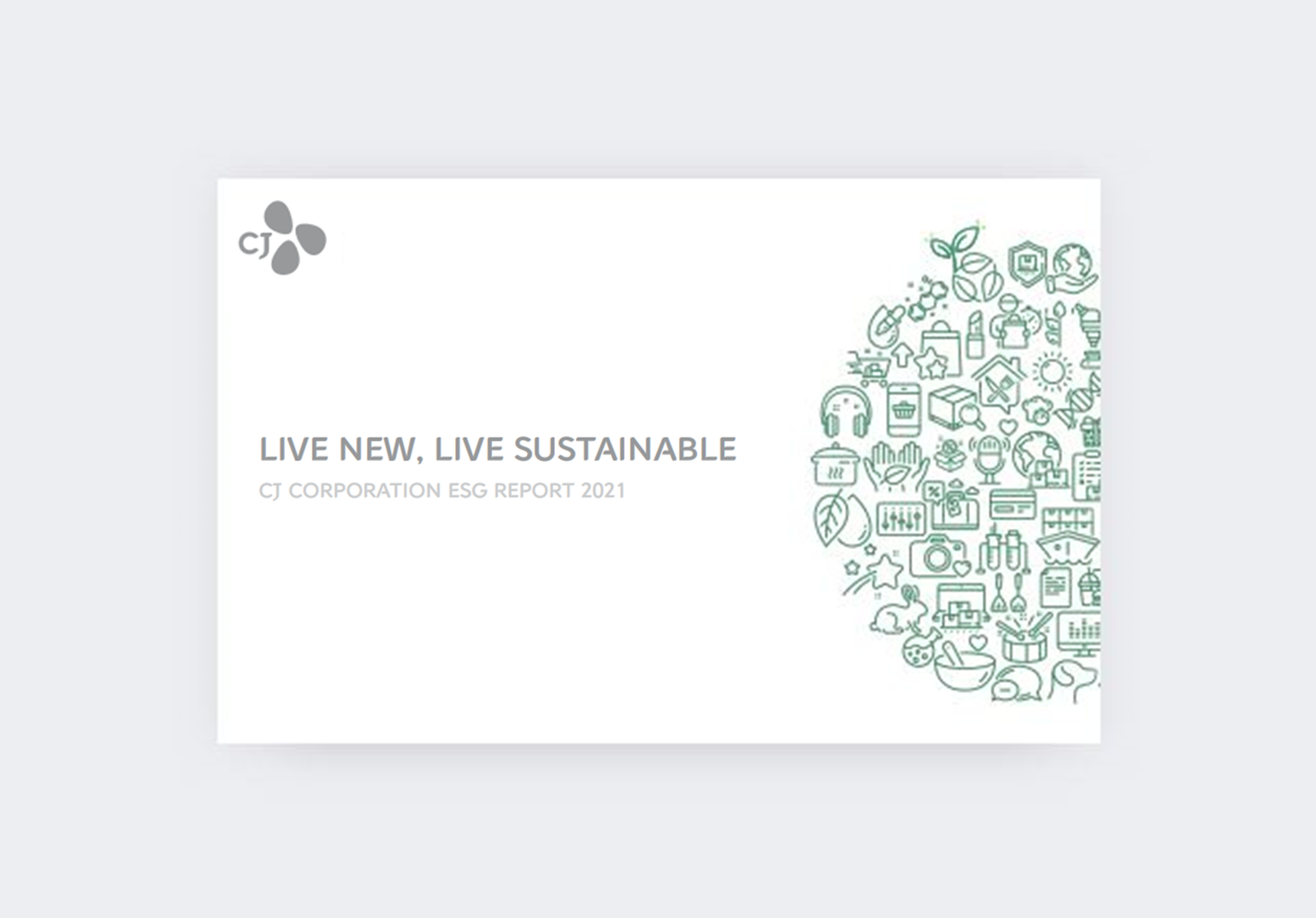 CJ Corporation Publishes First ESG Report – CJ Newsroom