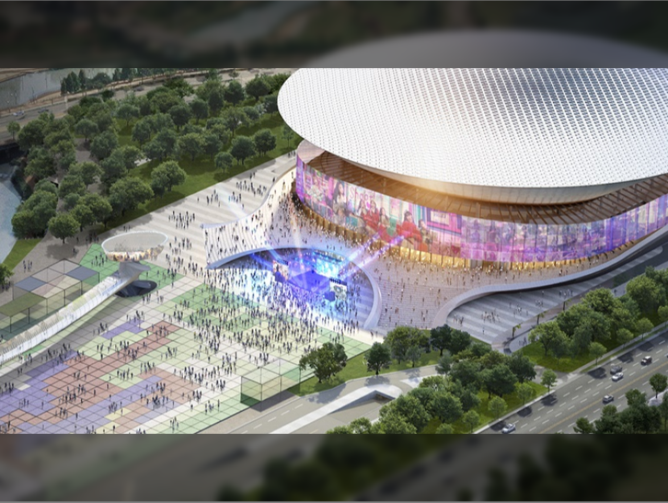 CJ LiveCity Breaks Ground For Korea’s Representative Arena, Creating A ...