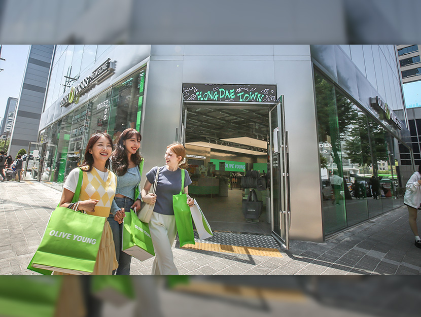 CJ Olive Young Launches New Hongdae Town Store – CJ Newsroom