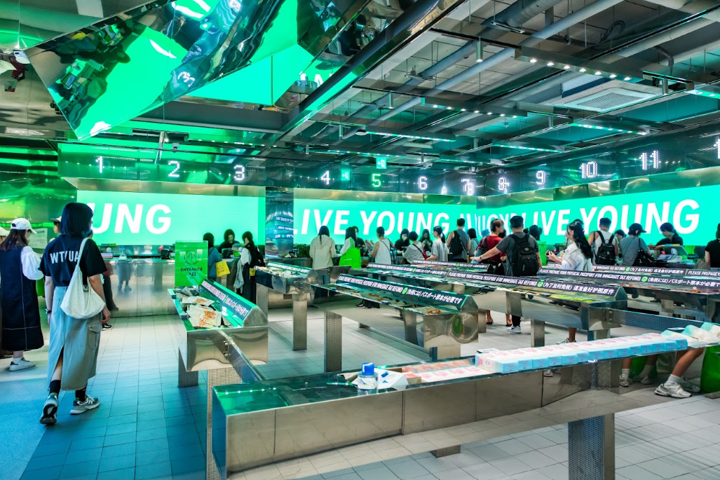 An Inside Look at CJ Olive Young Myeongdong Town Store